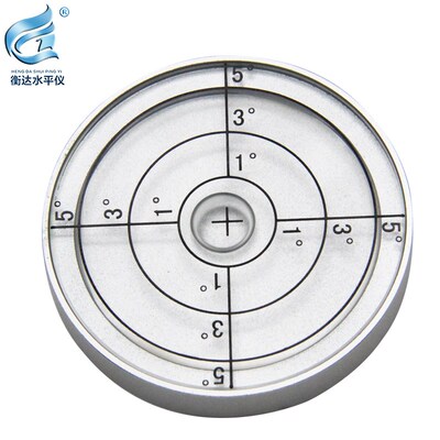 金属万向水平仪6010高精度耐高温85度便携式通用型圆水准泡135度