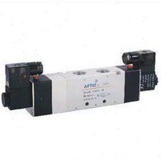 亚德客型4V430C-15电磁阀三位五通双电控4V430C/E/P-15双头线圈