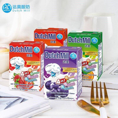 泰国进口dutchmill达美 酸奶学生早餐儿童酸奶新品尝鲜多个口味