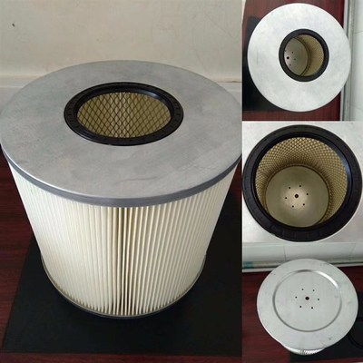 环卫清扫车除尘滤筒350*315除尘滤芯覆膜粉尘滤筒滤清器