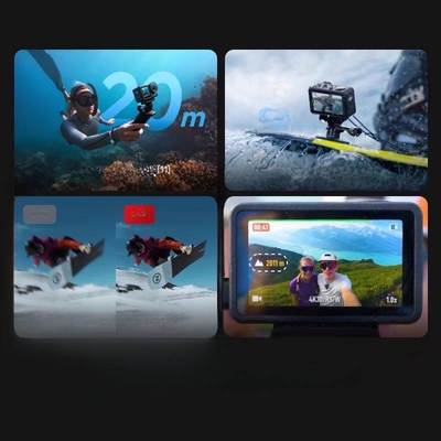 新Dji Action 4/5 Pro运动相机4K防抖相机钓鱼自行车潜水博客