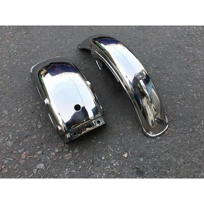 太子HJ125-8 GN125摩托车前后挡泥板GN125前后挡泥瓦 雨篷沙板