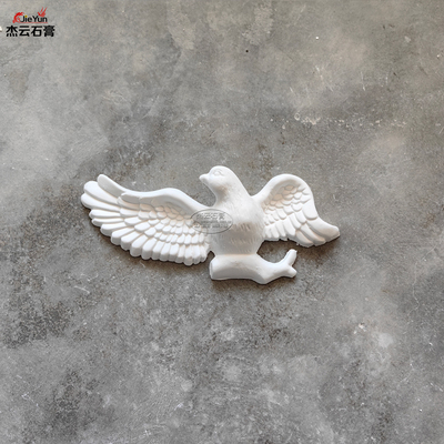小鸟蝴蝶浮雕石线拼造型天板鸟鱼虫鸟兽雕壁墙面装饰