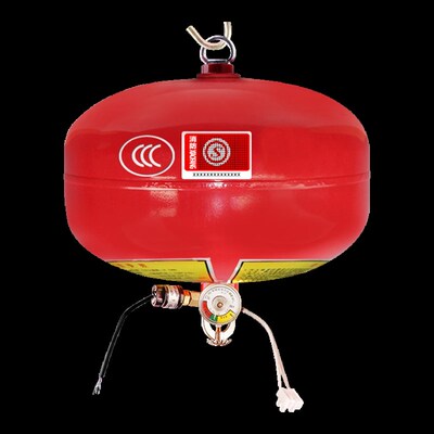 悬挂式超细干粉灭火器4KG6KG8kg电控信号反馈温控灭火球弹电启动