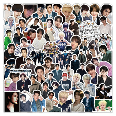 280张SuperJunior贴纸周边