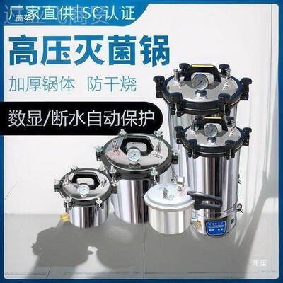 手提式锅压力蒸汽压高全WSO器自动实立式小型锅验室其他