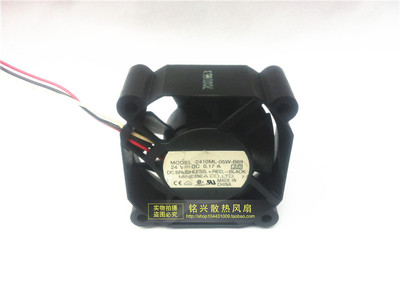 NMB 6CM 6025 大风量 24V 0.17A变频器风扇2410ML-05W-B69