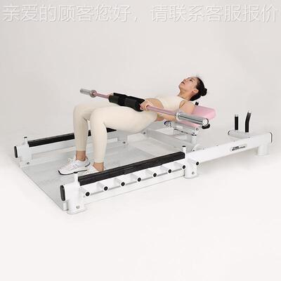 女子塑形器械臀练桥训器健身房提臀练机工私教08680作室臀推臀部