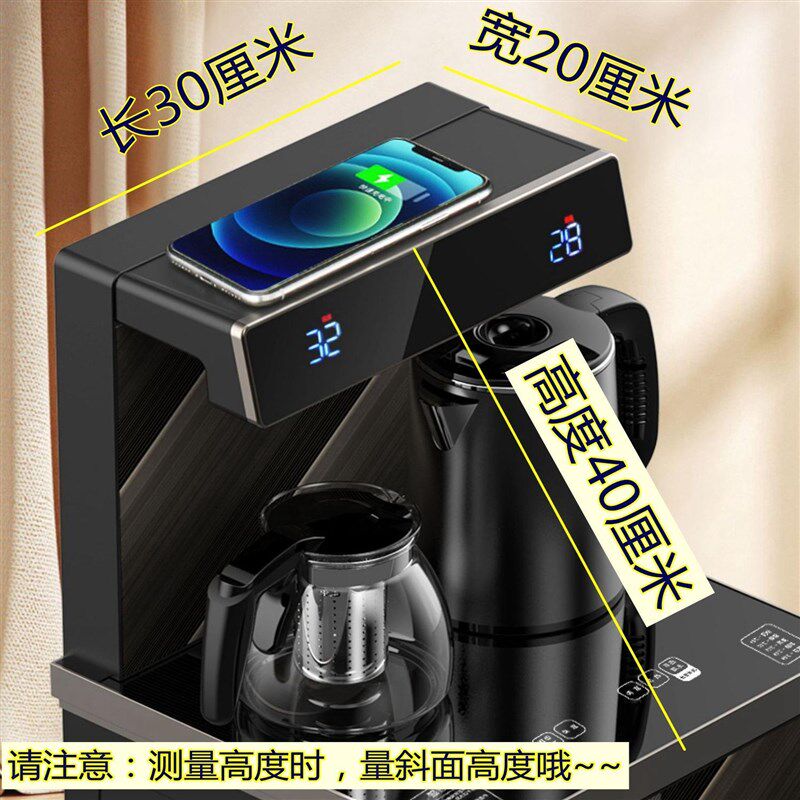 蕾丝茶吧机罩顶部方形通用饮水机罩子套盖布艺防尘罩茶水吧水桶套