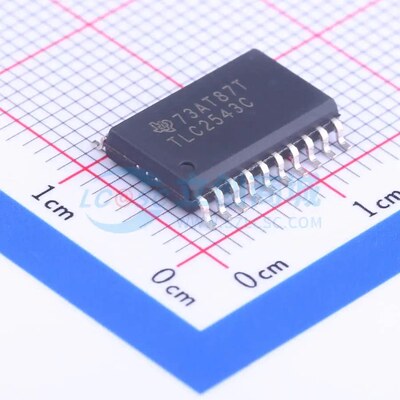 模数转换芯片ADC TLC2543CDW SOIC-20-300mil 原装正品