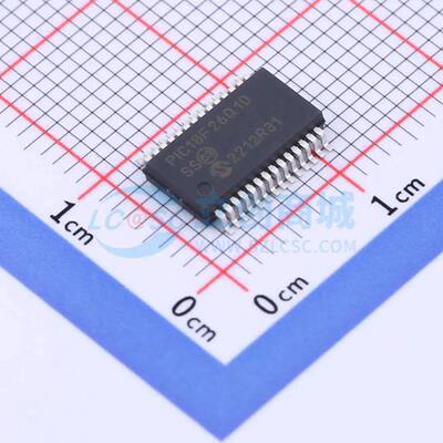 单片机(MCU/MPU/SOC) PIC18F26Q10-I/SS SSOP-28-208mil 原装正品
