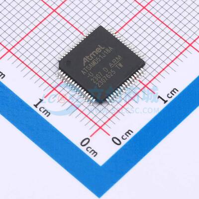 单片机(MCU/MPU/SOC) ATSAMD51J18A-AU TQFP-64(10x10) 原装正品