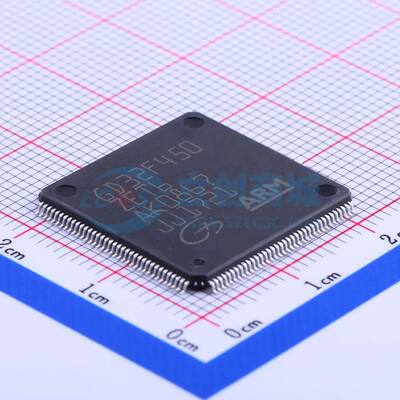 单片机芯片 GD32F450ZET6 LQFP-144(20x20) 512KB 200MHz