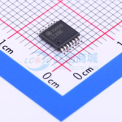 原装 逻辑门 74LCX00MTCX TSSOP-14 正品现货