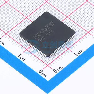 音频接口芯片 BD34704KS2 TQFP-80(14x14) 原装正品