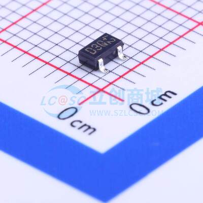 肖特基二极管 RB495DT146 TO-236-3(SOT-23-3) 25V 400mA 原装正