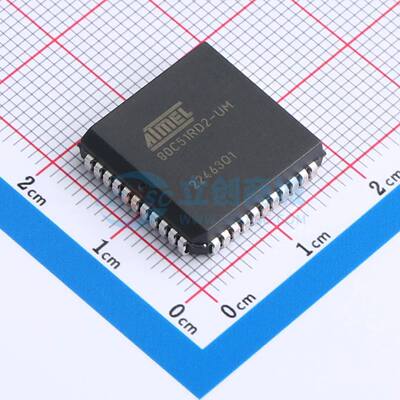 单片机(MCU/MPU/SOC) AT80C51RD2-SLRUM PLCC-44(16.6x16.6) 原装