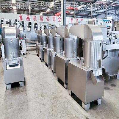 大型橙子皮粒机现货切RBU供切应粒均无损匀耗一机多用杏鲍菇切粒