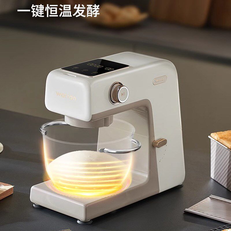 华伦轻音直流厨师机家用和面机揉面机商用一体多功能搅拌打蛋器