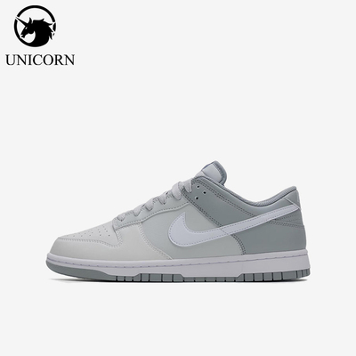 Nike/耐克正品DunkLow新款灰白色街头贴合经典低帮板鞋HF5441-116