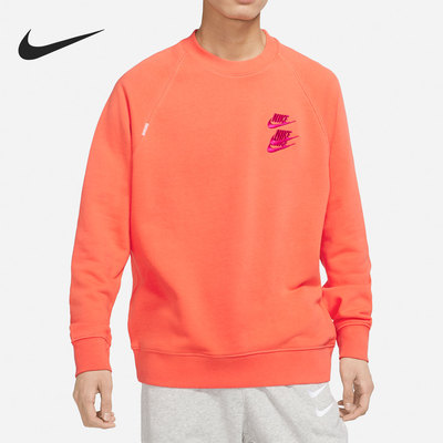 Nike/耐克正品男子舒适针织圆领套头运动休闲卫衣DN4408-010