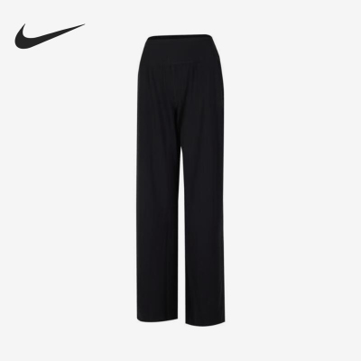Nike/耐克正品新款女士运动针织高腰宽松阔腿长裤HJ5361-010