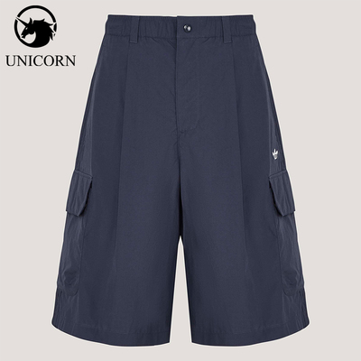 Adidas/阿迪达斯正品三叶草男士宽松日常休闲慵懒风短裤KT3045