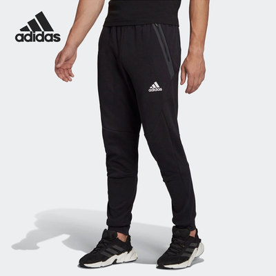 Adidas/阿迪达斯正品新款男子休闲运动训练针织长裤 HE5038