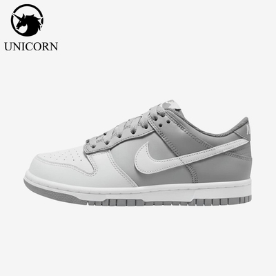Nike/耐克正品DunkLowGS新款男女灰白色经典休闲板鞋FB9109-014
