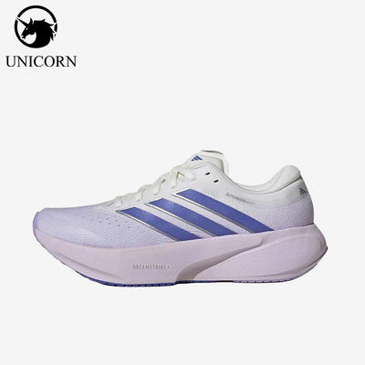 Adidas/阿迪达斯官方正品SUPERNOVARISE3女紫色网面跑步鞋JR7378