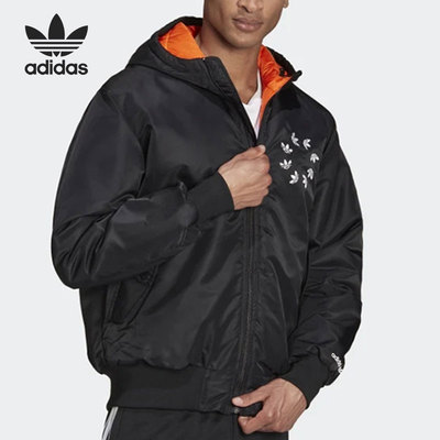 Adidas/阿迪达斯官方正品三叶草当季男子运动保暖夹克外套H13560