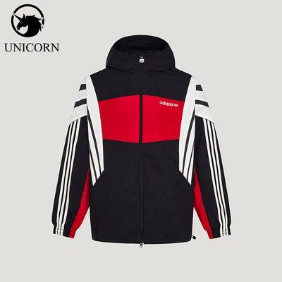 Adidas/阿迪达斯正品三叶草男士慵懒风经典运动宽松夹克KW4809