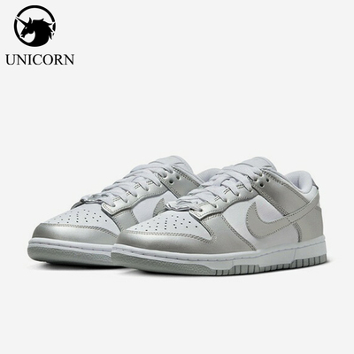 Nike/耐克正品DUNK LOW女士低帮系带复古透气经典板鞋FV1311-100