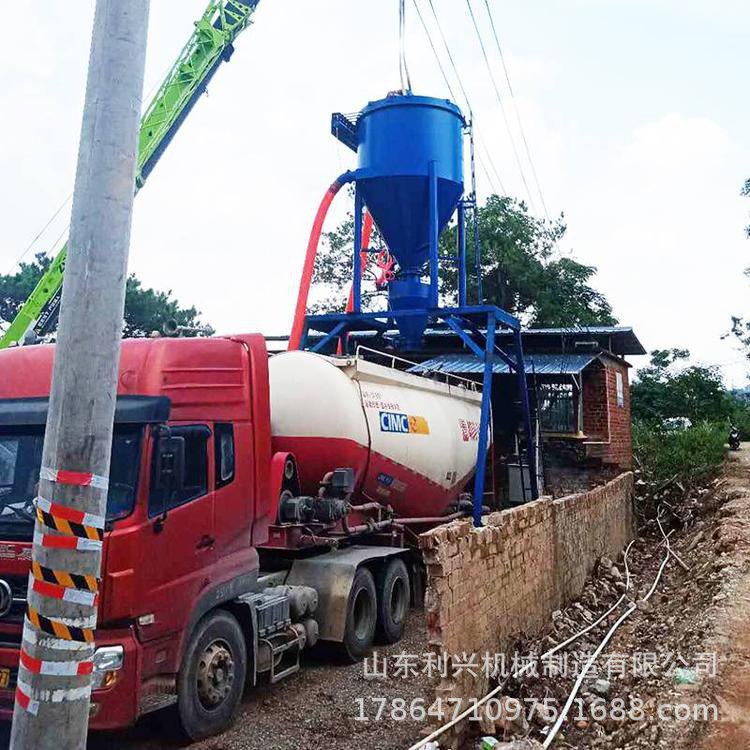 电厂锅炉清灰设备 碳粉装车自吸式气力输送机 钢板仓水泥装车机