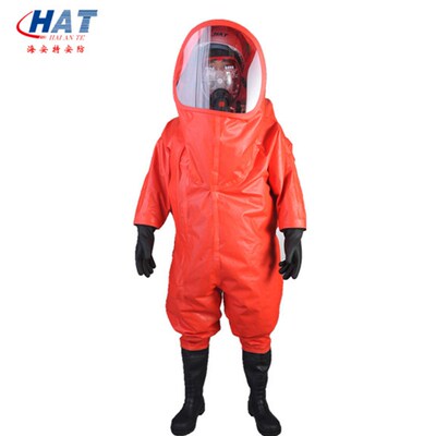 海安特防护服全封闭防化服重型耐酸碱防化服RHF-I-H-B内置防化服