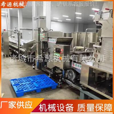 优惠全自动芝麻球裹米糠机 糯球油炸2机生产线 SIY麻球上浆 20芝4