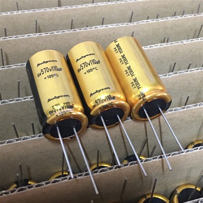 红宝石RUBYCON 82 110UF 220UF 570V 105度 胆机高压滤波电解电容