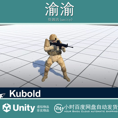 Unity Rifle Animset Pro 2.0  动画包角色动作捕捉