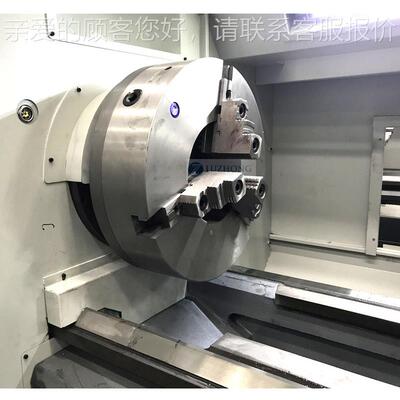 管螺孔纹数控车床K1313*1500 大QK1313*1通纹车床标配广数980螺TC