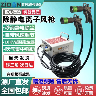 静电除尘风枪 智东ZST-302B离子风枪双针大气量吹风高效除静电