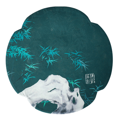 栖凤居云纱茶席中式防水茶桌布艺复古双面茶垫茶几茶具配件小清新