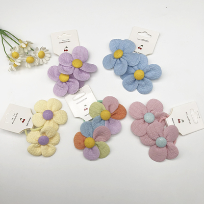 儿童皮筋花朵发圈女童头绳不伤发