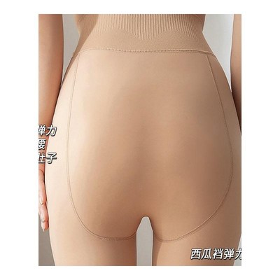 加绒加厚开档光腿神器女秋冬裸感连裤袜肤色防勾丝不起球打底丝袜