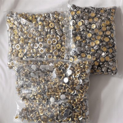 1000套不锈钢按扣831/503/633/501金属四合扣外套纽扣铜钮扣整包