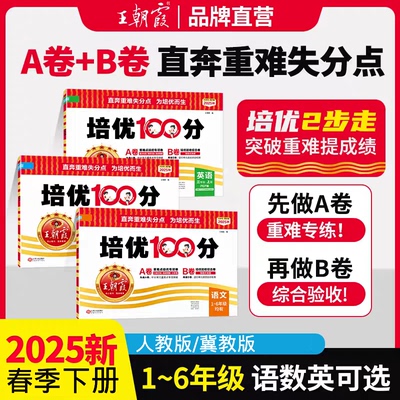 2025春王朝霞下册培优100提分卷