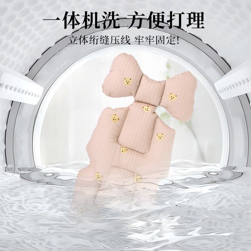 婴儿车垫子四季通用秋冬遛娃神器坐垫保暖垫宝宝安全座椅推车棉垫