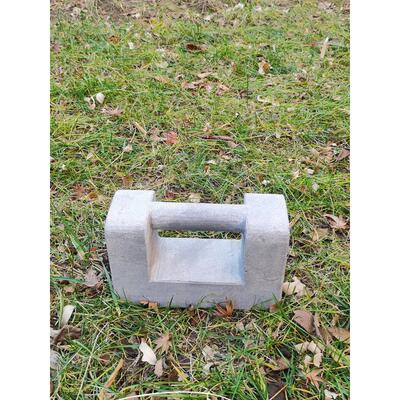 天然青石石锁练功夫武术健身家用煮肉卤肉店压肉石块熟食压锅石头