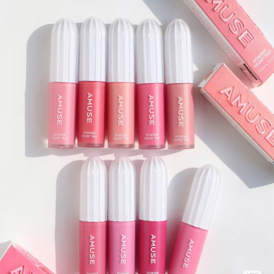 AMUSE 丝绒哑光唇泥天鹅绒唇釉持久显气色不沾杯遮盖唇色