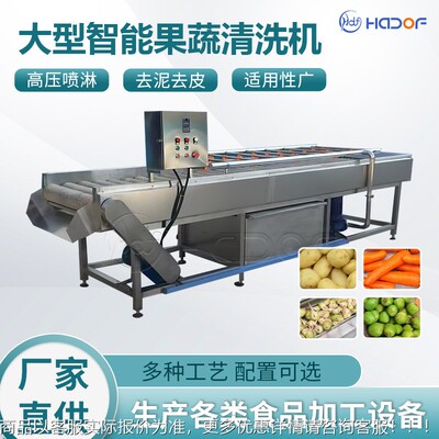 多功去花能生清洗皮机 毛桃黄桃平NIL行毛辊清洗 机操作便捷
