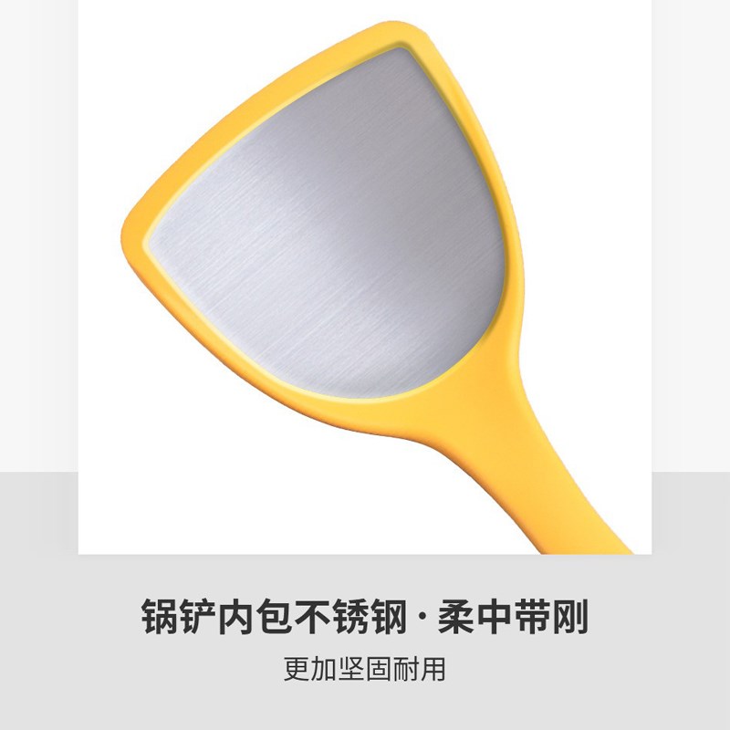 硅胶铲锅铲粘锅汤勺炒菜铲子煎铲食品级厨具